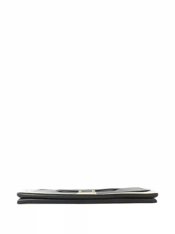 Valentino Garavani Two-tone Leather Clutch Bag