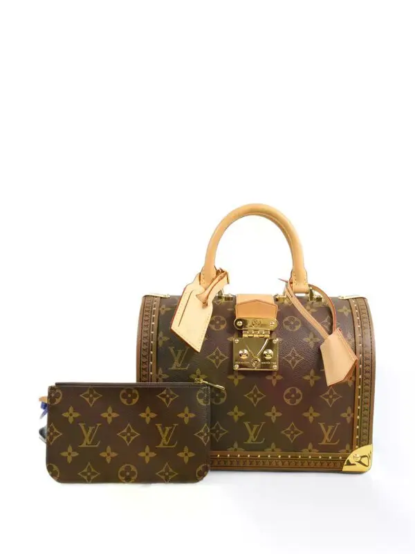 LOUIS VUITTON Speedy Trunk Monogram Tote Bag