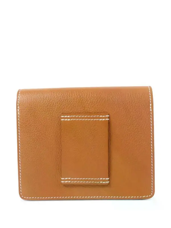 Hermès Roulis Slim Leather Wallet - Brown