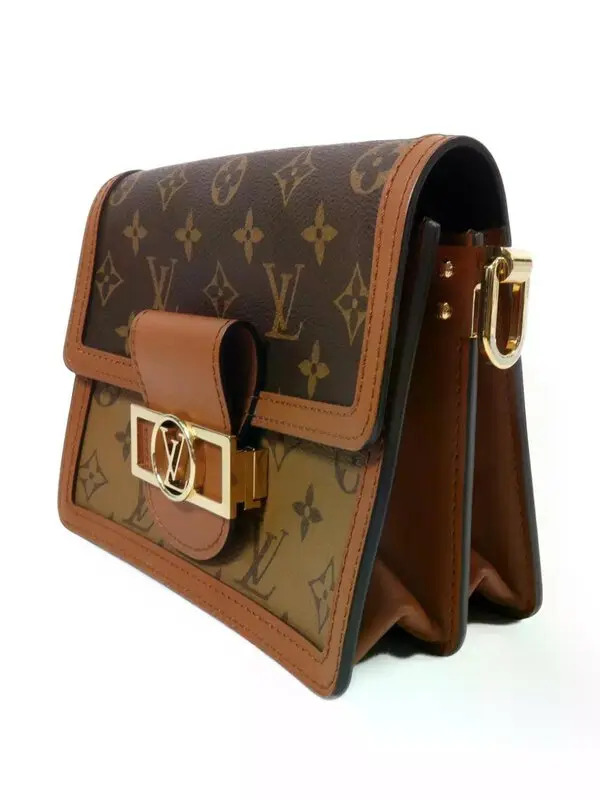 LOUIS VUITTON Mini Dauphine Monogram Reverse Shoulder Bag