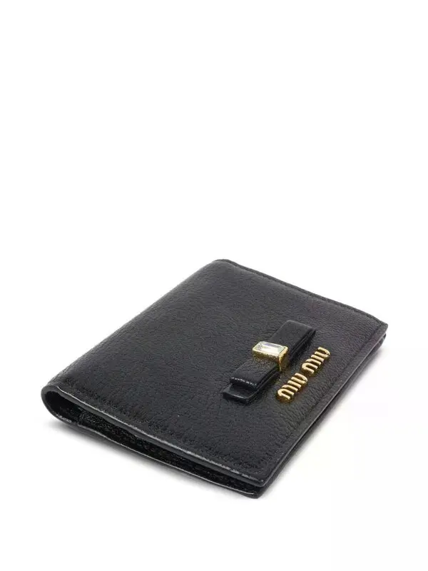 Miu Miu Madras Bow-detail Wallet