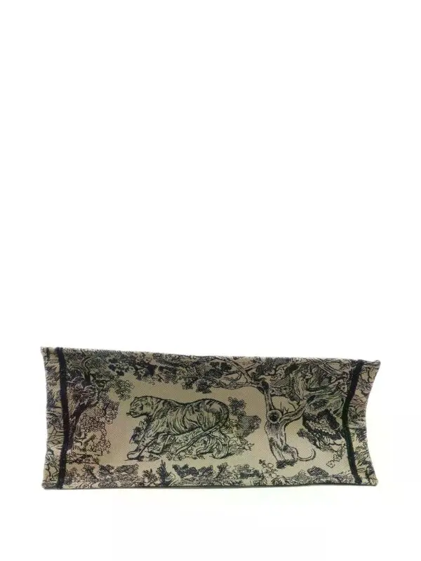 Dior Large Book Tote Oblique Canvas Tote Bag