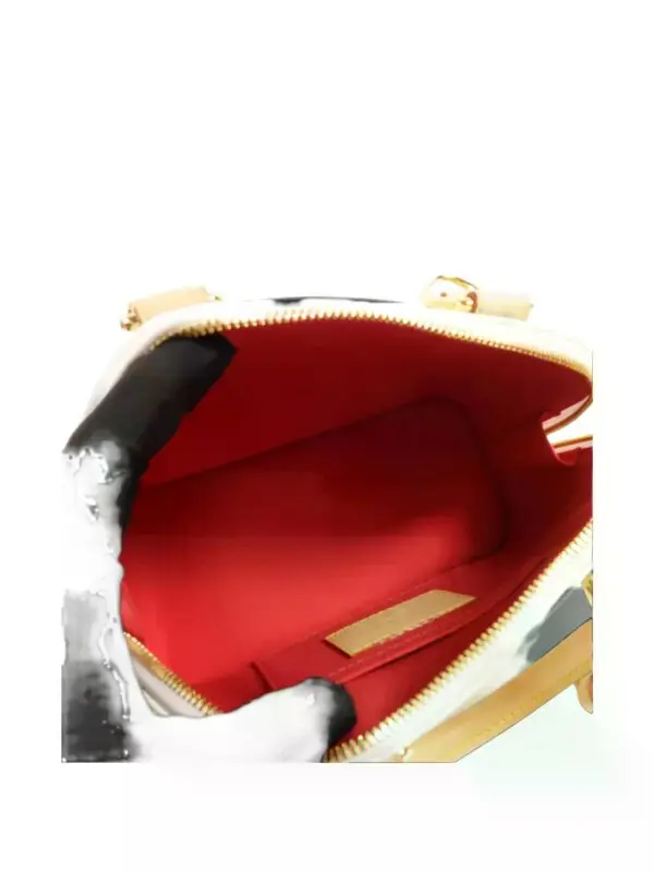 LOUIS VUITTON X Takashi Murakami Alma Bb Leather Handbag