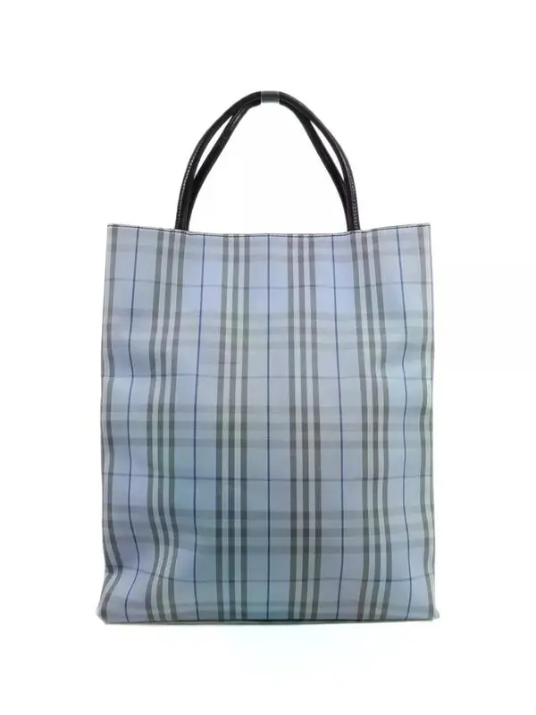 Burberry Check-print Tote Bag
