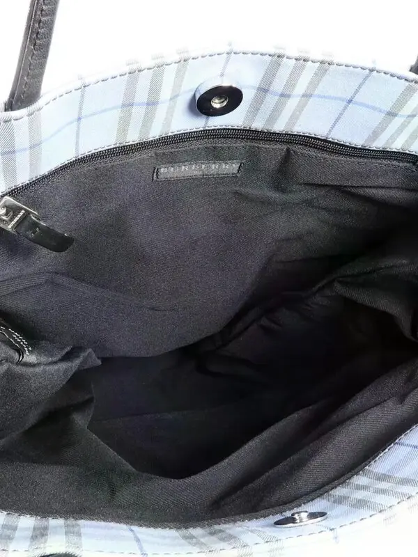 Burberry Check-print Tote Bag