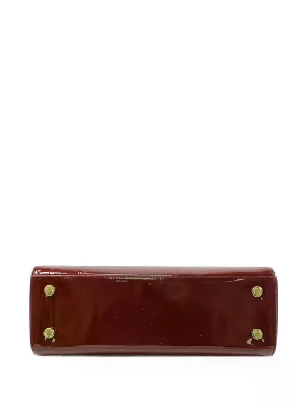LOUIS VUITTON Brea Mm Monogram Vernis-leather Tote Bag
