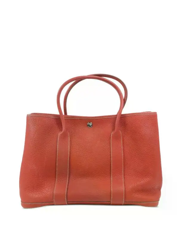Hermès 2011 Garden Party Pm Tote Bag - Red