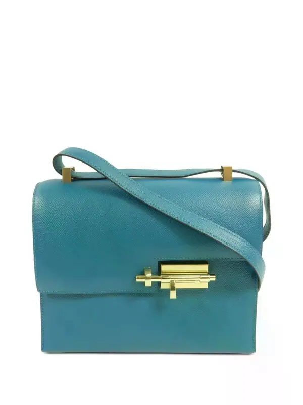 Hermès 23 Verrou Shoulder Bag - Blue