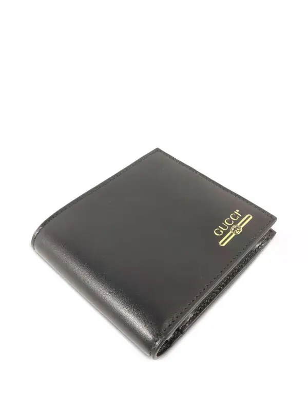 Gucci Logo-detail Leather Wallet