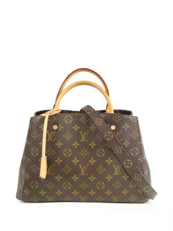 LOUIS VUITTON Mm Monogram Montaigne Tote Bag