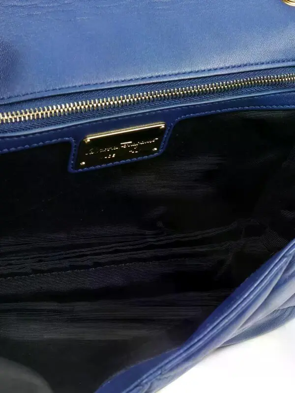 FERRAGAMO Vara Quilted Shoulder Bag