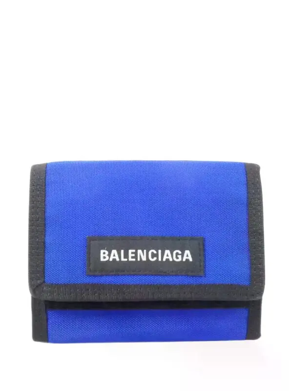 Balenciaga Logo-patch Wallet