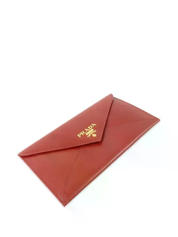 Prada Saffiano Leather Envelope Wallet