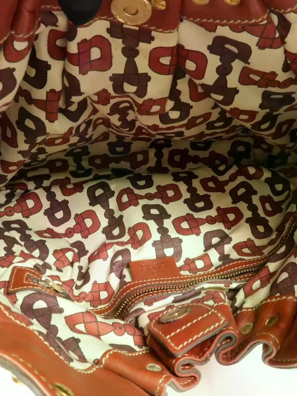 Gucci Guccissima Studded Handbag