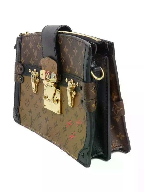 LOUIS VUITTON Monogram Trunk Clutch Bag