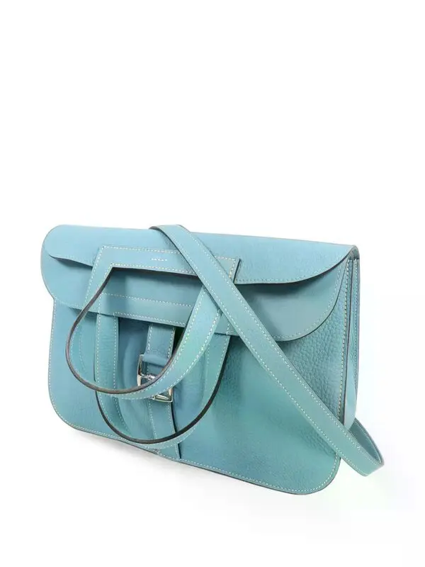 Hermès 31 Halzan Leather Tote Bag