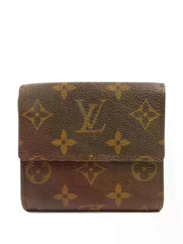 LOUIS VUITTON Monogram Portefeuille Elise Wallet - Brown
