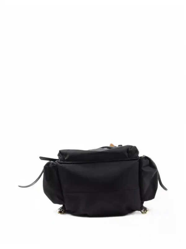 Burberry Buckled Backpack - Black