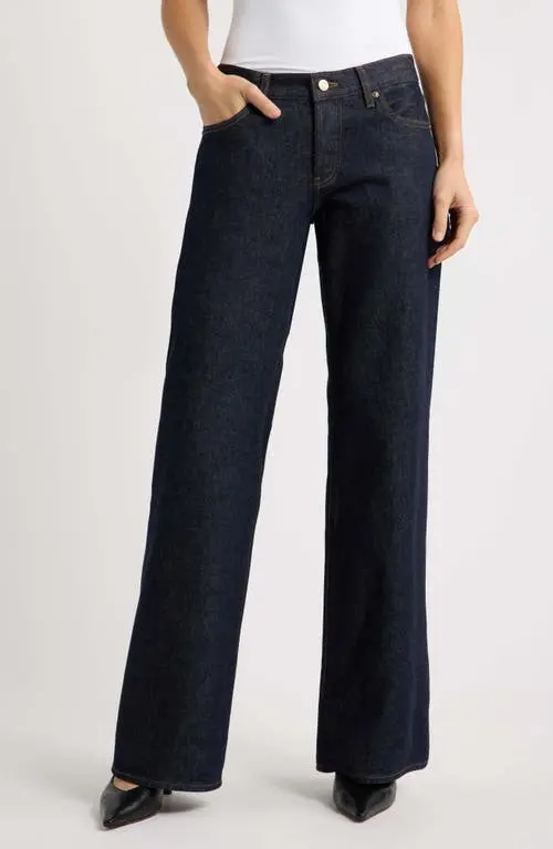 FRAME The Pixie Wide Leg Jeans - Rinse