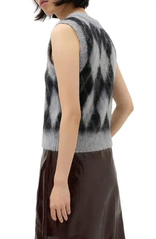 M&s Argyle Oversize Sweater Tank