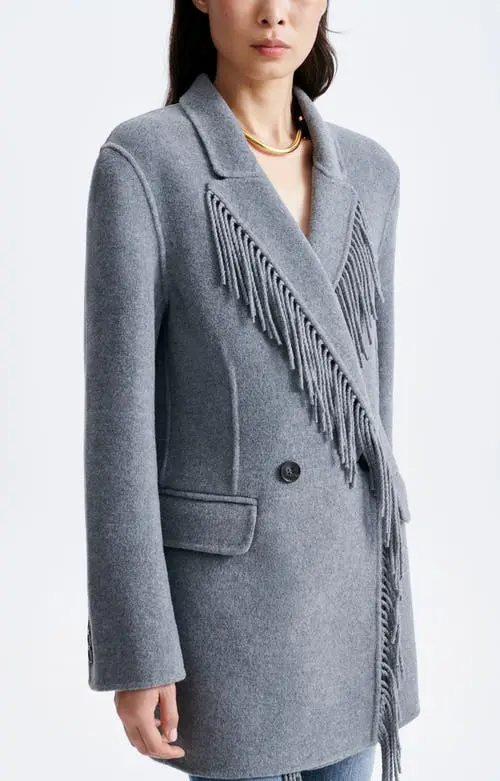 Vanessa Bruno Helenka Fringe Detail Blazer