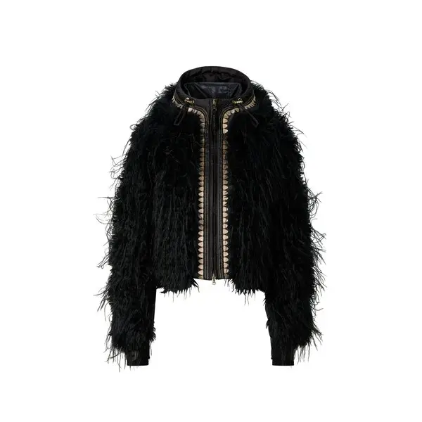 Bogner Kela Faux Fur Ski Jacket - Black