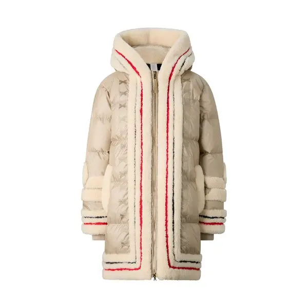 Bogner Fia Quilted Coat - Beige