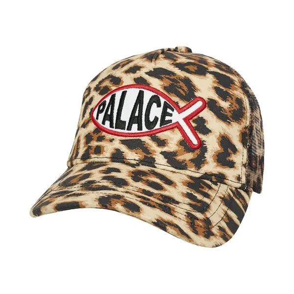 PALACE Plaice Trucker 'leopard