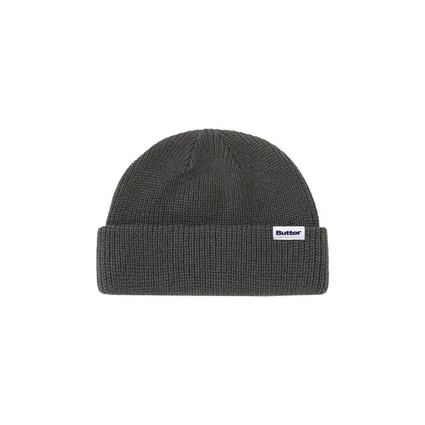 BUTTER GOODS Wharfie Beanie 'charcoal - Grey