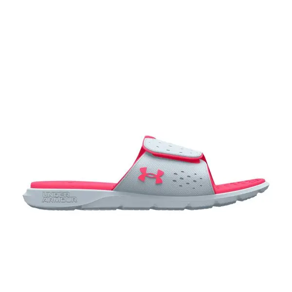 Under Armour Ignite Pro Slide Gs 'halogen Pink Shock - Blue