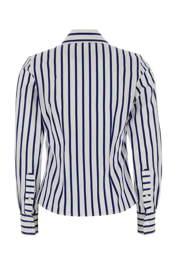 VIVIENNE WESTWOOD Embroidered Poplin Violin Shirt