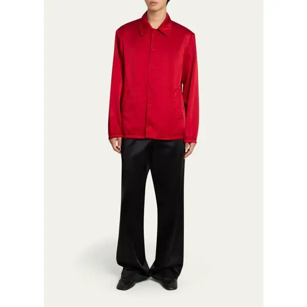 Dries Van Noten Overdyed Cupro-cotton Shirt