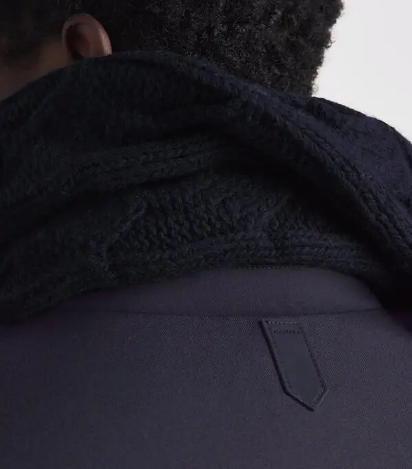 Canali Wool Puffer Jacket