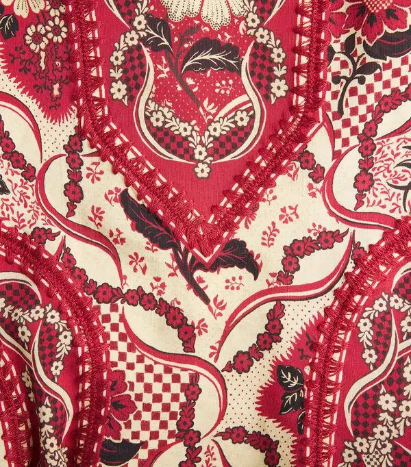 ALEMAIS Appliquéd Kenny Mini Dress