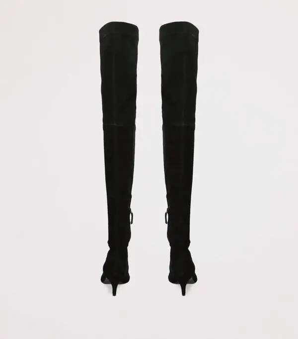 Victoria Beckham Suede Harlow Stretch Boots 55