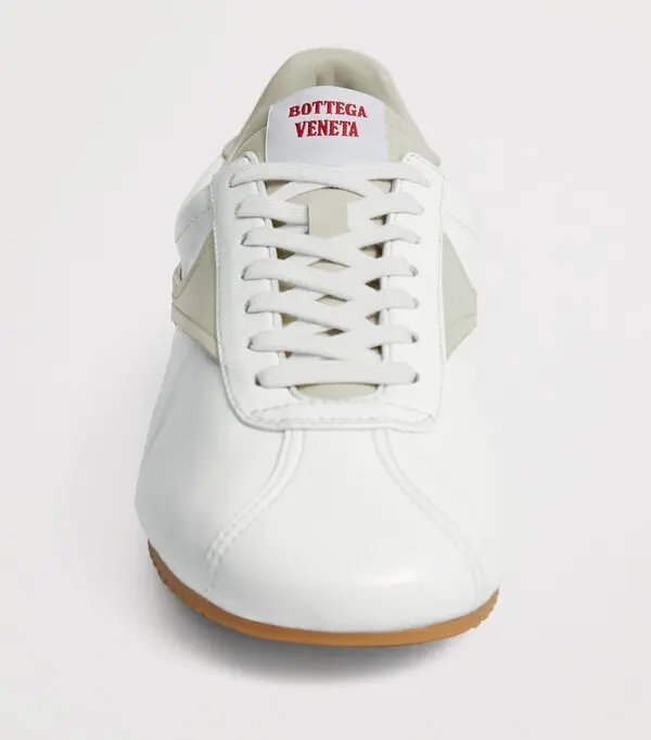 Bottega Veneta Leather Shot Sneakers