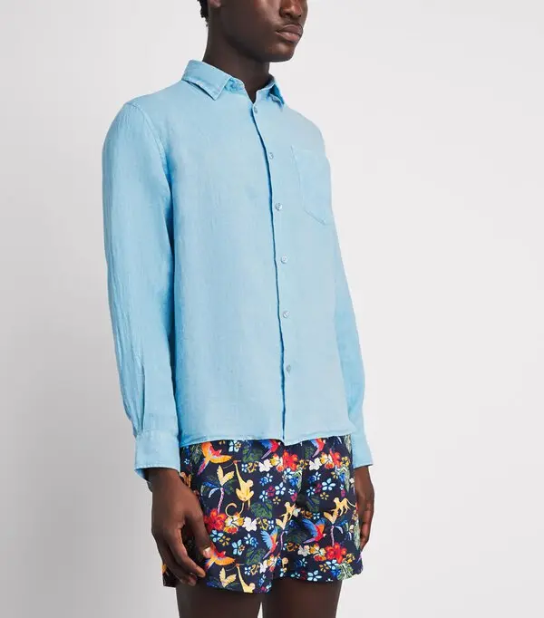Vilebrequin Linen Caroubis Shirt