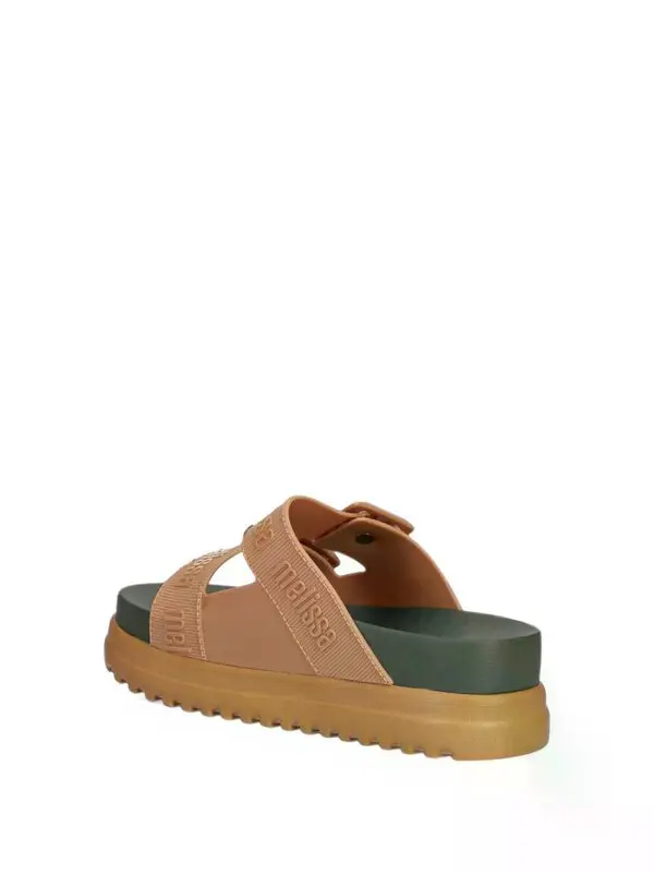 Melissa Cozy M Lover Buckle-fastening Platform Slides