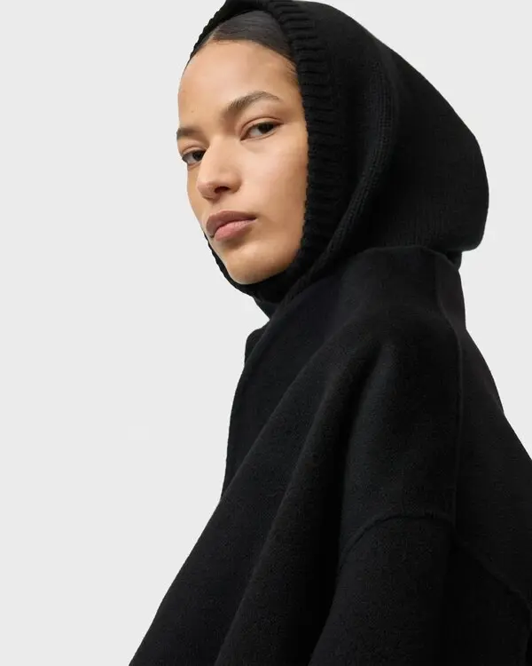 Soft Goat Balaclava Cashmere Ribbed