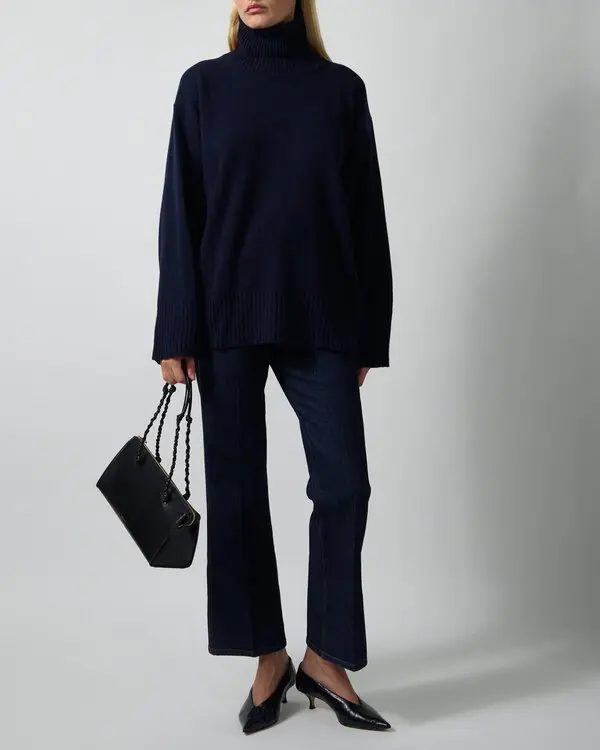 HOUSE OF DAGMAR Sweater Soft Woo Turteneck