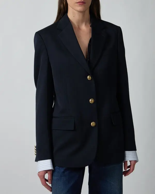 Acne Studios Blazer Wool Layered