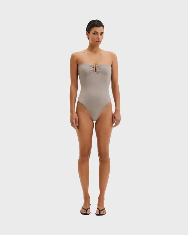 MALINA Swimsuit Signature Bandeau Embellished