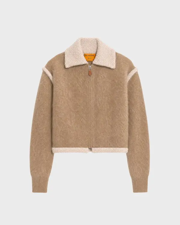 Guest In Residence Jacket Grizzly Frankie - Camel