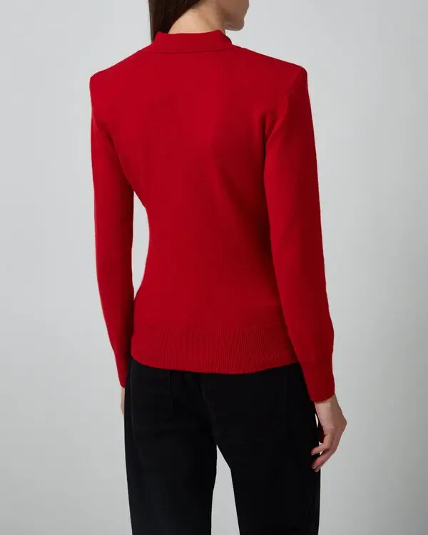 ROTATE BY BIRGER CHRISTENSEN Polo Wool Longsleeve