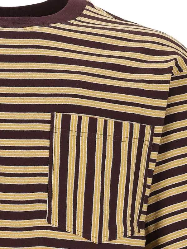 Dries Van Noten Striped Cotton Jersey T-shirt