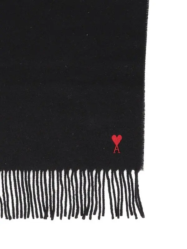 AMI Paris Scarf - Black