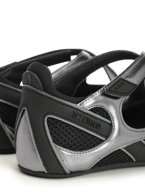 Attico Floor 01 Flat Ballerina - Black