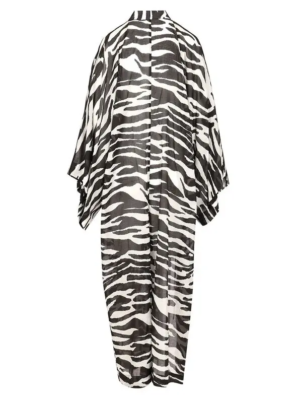 Attico Zebra Print Caftan