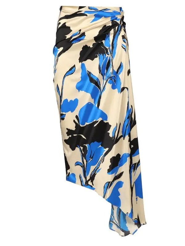 Max Mara Asymmetric Skirt - Multicolor