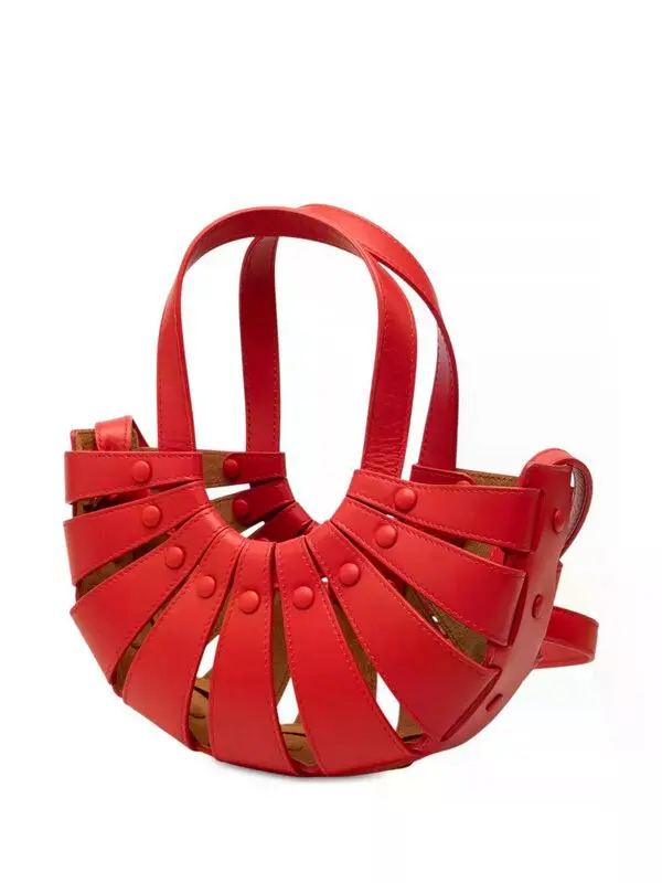 Bottega Veneta 2012-2026 Small Calfskin The Shell Satchel